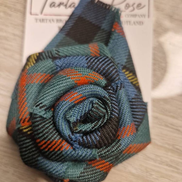 Love of Scotland Tartan Stem Rose - Etsy