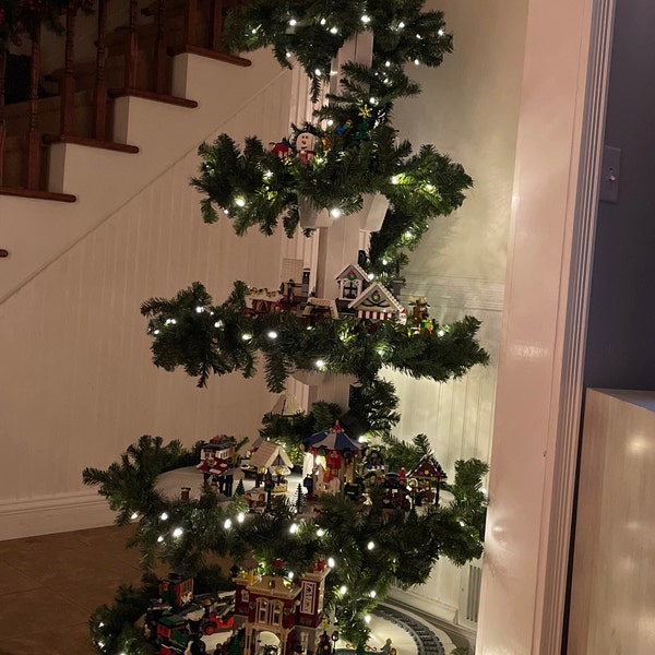 Christmas Village Display Tree - Plans - Etsy