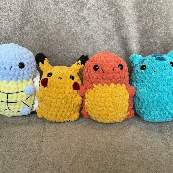 Low Sew Chubby Cole, Eddy, & Carl PDF Crochet Pattern Bundle - Etsy