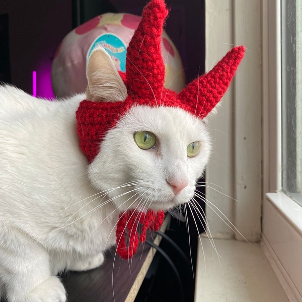 Devil Hat for Cats - Etsy