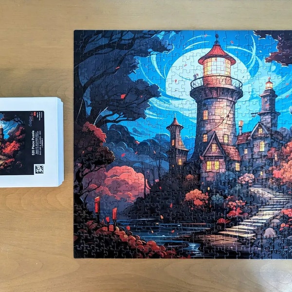 Cozy Book Nook Jigsaw Puzzle Adults Kids 1000+ Pieces | Introvert's ...