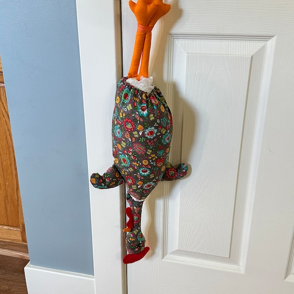Chicken Grocery Bag Holder PDF Pattern DIY Farmhouse Sewing Project ...
