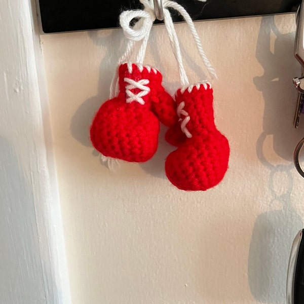 Boxing Gloves Crochet PATTERN ONLY Pdf DOWNLOAD! Amigurumi Crochet ...