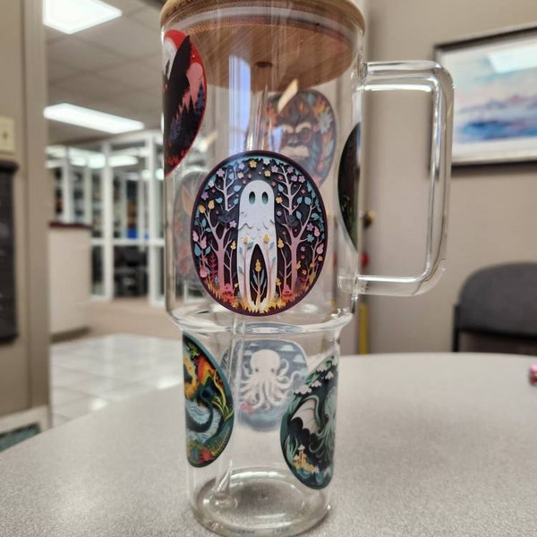 Fresno Nightcrawler Cute Cryptid Sticker - Vinyl Digital Papercut Art ...