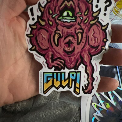 Cacodemon GULP Sticker Decal Doom Eternal Demon FREE Shipping - Etsy