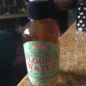 Florida Water Mist, Spiritual Self Care and Purification, Blessed Water ...