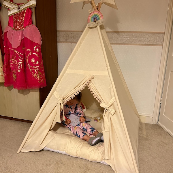 Teepee Tent for Kids, Teepee, Kids Teepee, Teepee Tent, Play Tent, Tee ...