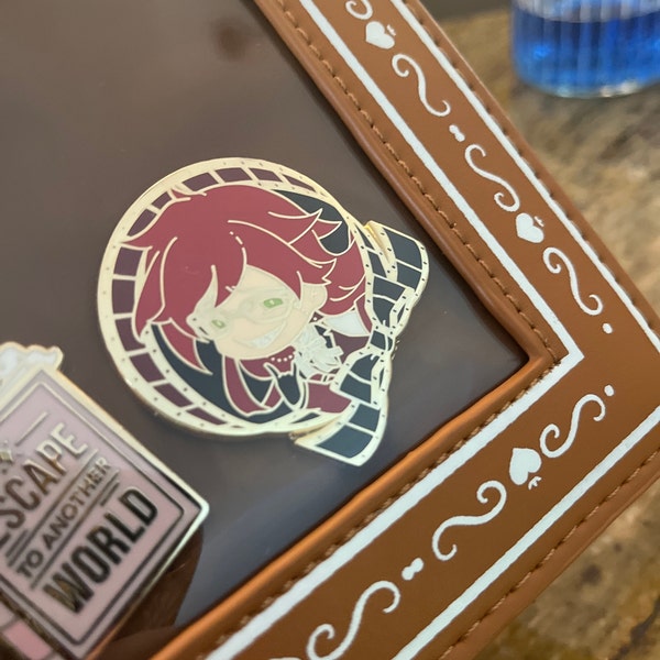Black Butler Hard Enamel Pins - Kuroshitsuji Ciel Sebastian Grell ...