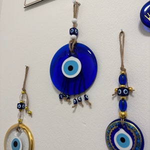 Evil Eye Wall Hanging, House Protection, Home Decor, New Home Gift Idea ...