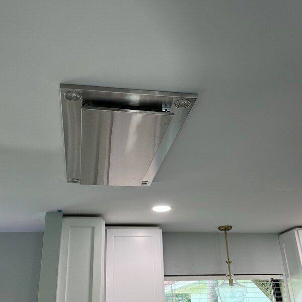 Flush Ceiling Mount Range Hood - Victory Sunset - Etsy