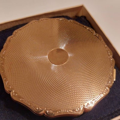 Vintage Stratton Compact Floral Design Pat.764125 C1960s - Etsy UK