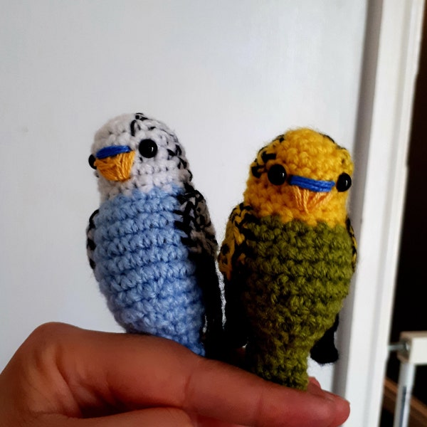 Parakeet Crochet Pattern - Etsy