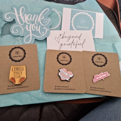 Positive Words 2 Enamel Pin Badge - Etsy