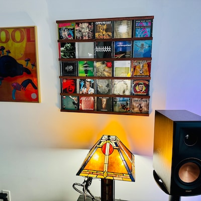 CD Display Frame That Holds 25 Cds - Etsy