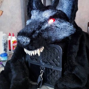 Wolf Dragon Head Puppet Digital Pattern for EVA Foam - Etsy