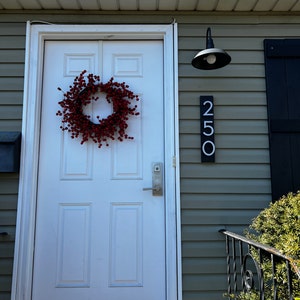 4 Inch Black House Numbers Traditional Address Numbers Apartment ...