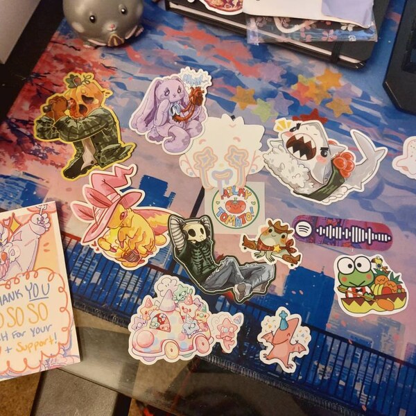 Creepy Gore Plush Animal Waterproof Stickers! - Etsy