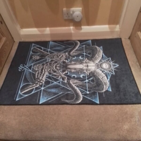 The Starry Night (1889) - Vincent Van Gogh, Vincent Van Gogh Design Rug ...