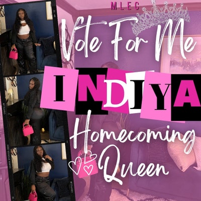 Editable Homecoming Queen Flyer Do-it-yourself up to 9 Letter Name 2 ...