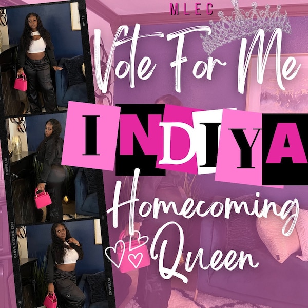 Editable Mean Girls Prom Queen Flyer Do It Yourself Diy Vote For Me