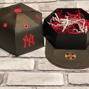 Baseball Cap Favor Box Svg, Baseball Cap Svg, Printable Template, Favor ...