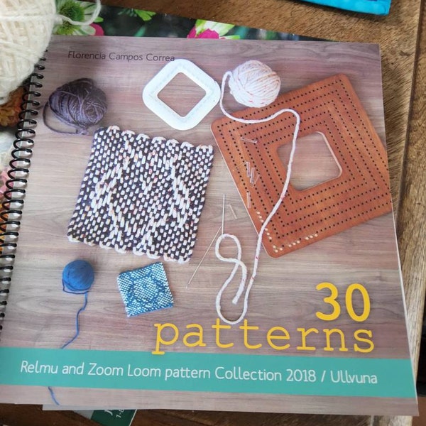 Zoom Loom Pattern Book: 30 Weaving Designs, Ullvuna Collection - Etsy