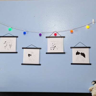 Invisible String Art Digital Download Printable Digital Illustration ...