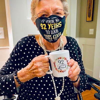 92nd Birthday Gifts for Women Gift for 92 Year Old Female 92 Years ...