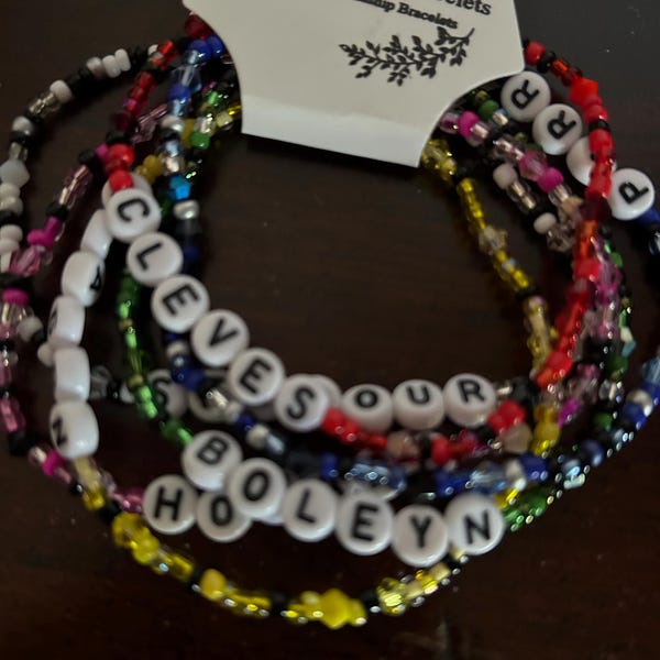 Self Care Bracelet Bundles, Mental Health/positive Affirmation ...