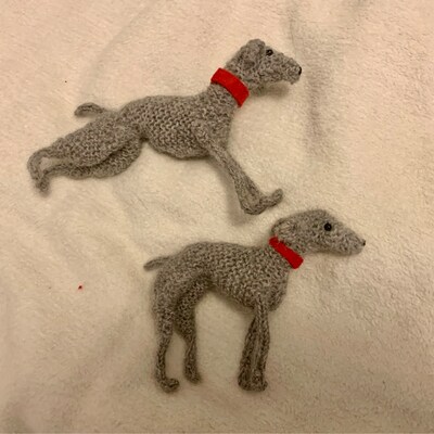 Lurcher Knitting Pattern - Etsy
