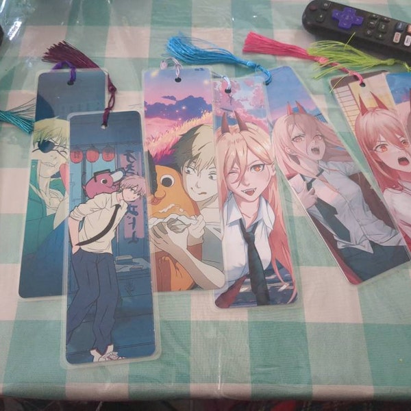 Anime Kaisen Bookmarks | Adorable High Glossy Laminated Anime 4 Pack ...
