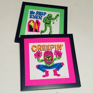 Tiny Monster Screenprints - Etsy