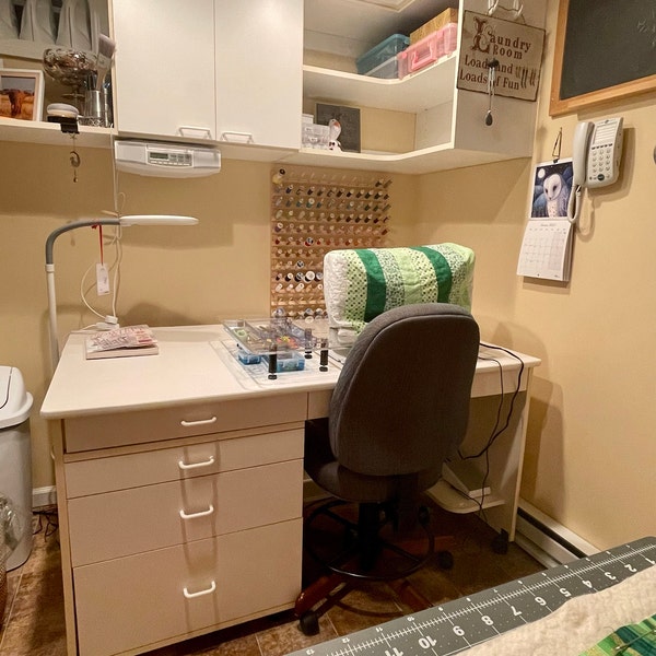 144 Spool Thread Rack-2 Inch Spacing Thread Storage, Thread ...