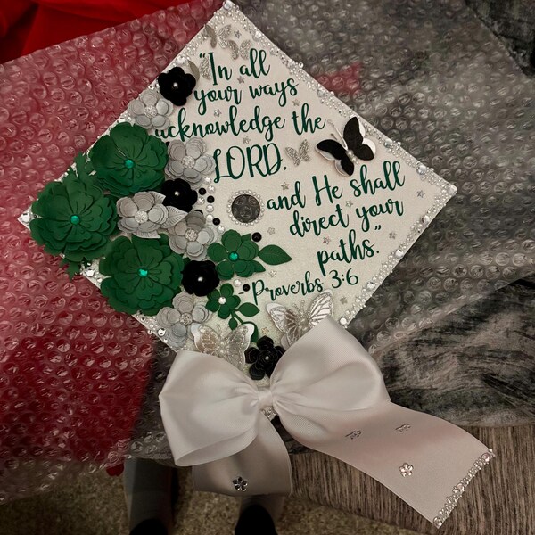 Custom Graduation Cap Topper Personalized Grad Cap - Senior Class of ...