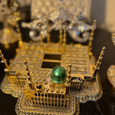 Masjid Nabawi Figurine Islamic Accessory for New Home Ornament Muslim ...