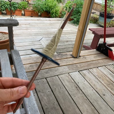 Akha Style Spindle in Sugar Maple and Black Walnut made to Order - Etsy