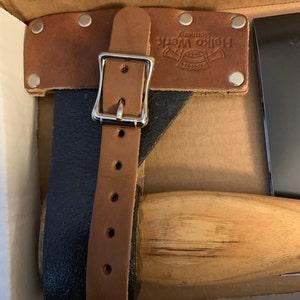 Axe Maintenance Kit With Leather Tool Roll, Sharpening Stone ...