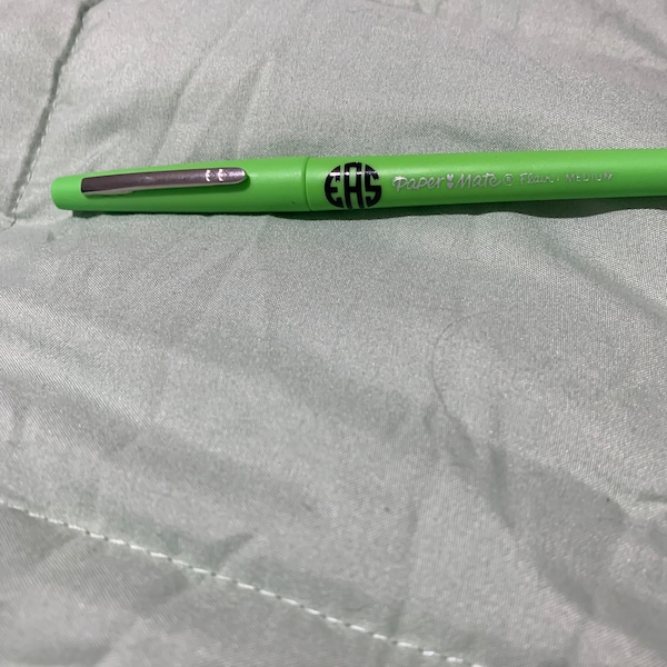 Pen Monogram Decal With Customized Name, Initials, or Branding - Etsy