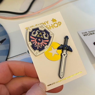 Korok Pin, Legend of Zelda Leaf Fashion, TOTK BOTW Style, Badge Metal ...