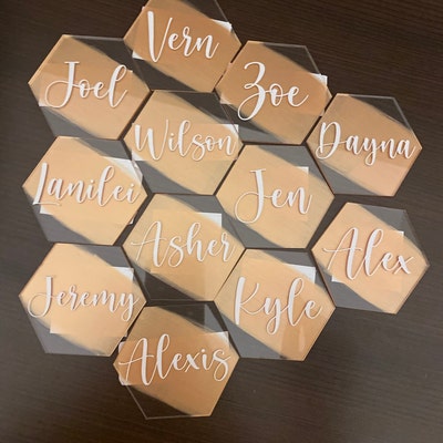 Acrylic Table Sign With Stand Bar Sign, Wedding Sign, Event Signs - Etsy