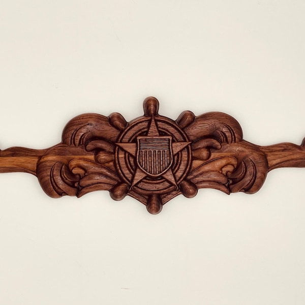 Navy Officers Crest (mustang) 3D Stl File for CNC Router - Etsy