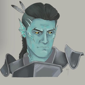 Dnd 5e Character Sheet Full Colour Blue Background Printable Download ...