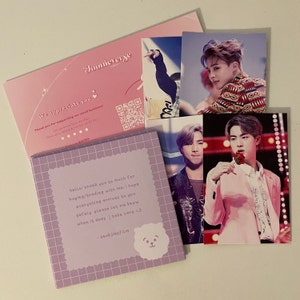 BTS Inspired Custom Photocard Trading Memo Sheets - Etsy