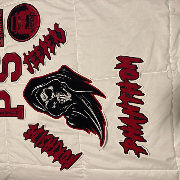 Custom Chenille Varsity Style Letters. HANDCRAFTED. - Etsy