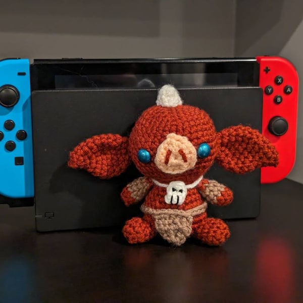 PDF File Pig Goblin Amigurumi Crochet Pattern - Etsy