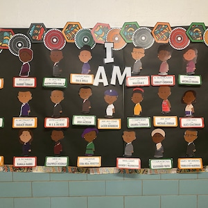 Black History Month Bulletin Board SEL Interactive - Etsy