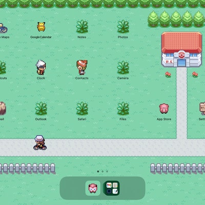 Ios 293 Icons Pokemon Red Blue Version iPhone IOS14 App - Etsy