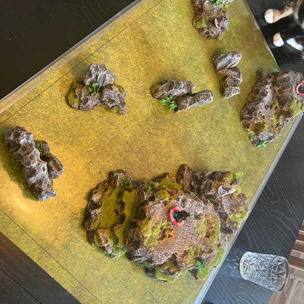 4x SWARM RUINS BOX | Warhammer 40K Tyranid Set, Alien Ruined Terrain ...