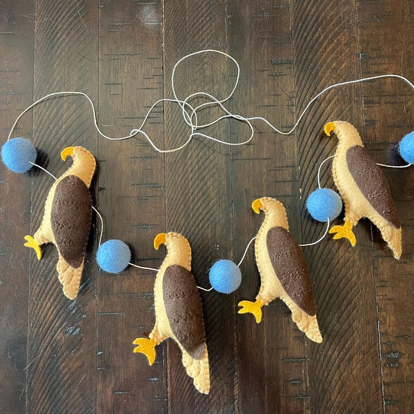 Custom Goose Felt Banner, Geese Banner for Nursery/room, Geese Garland ...