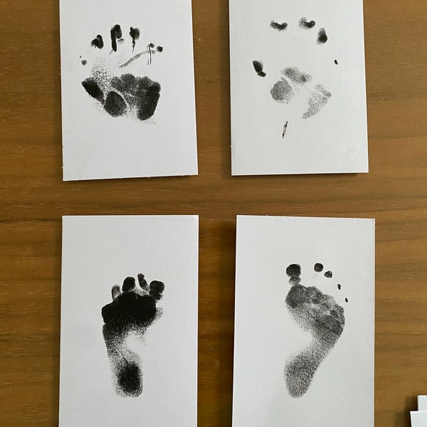 No-touch Inkless Baby Hand and Footprint Kit | Painless Perfect Prints ...